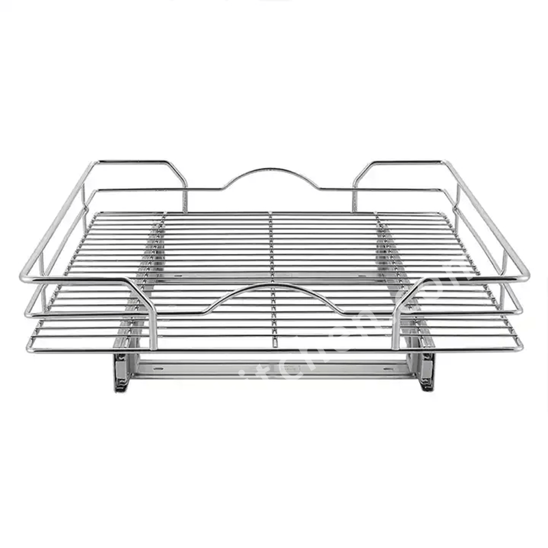 Wire Pull Out Drawers - Basket Kitchen Cabinet - Organizer Basket
